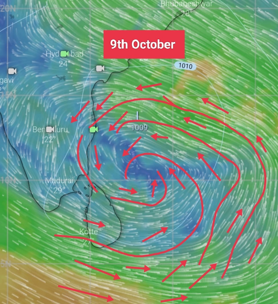Rains are expected to be back over KTCC districts from today onwards ...